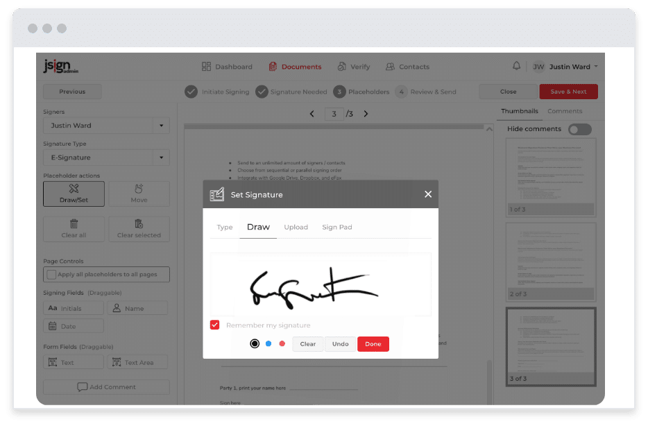 How To Easily Sign A Google Doc Electronically JSign